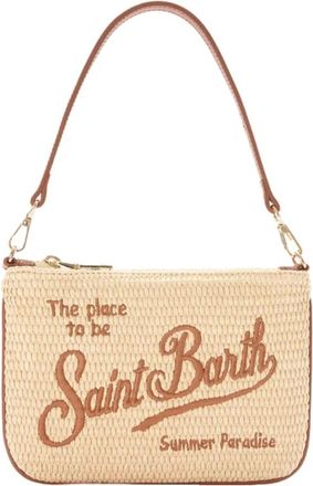 MC2 Saint Barth Femme, Sacs, Beige, Taille: ONE Size Parisienne Mini Straw