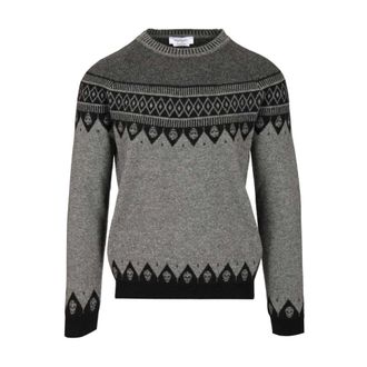 Alexander McQueen Herren, Strickwaren, Grau, SGr&ouml;&szlig;e