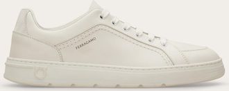 Ferragamo Herren Low-Top-Sneaker Ferragamo Wei&szlig; Gr&ouml;&szlig;e 40.5