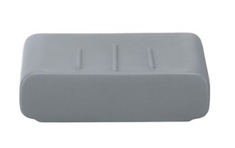 Kleine Wolke 5066901853 Seifenschale Cubic, Accessoires, anthrazit, Ma&szlig;e ca. 8,5 x 11,1 x 2,9 cm