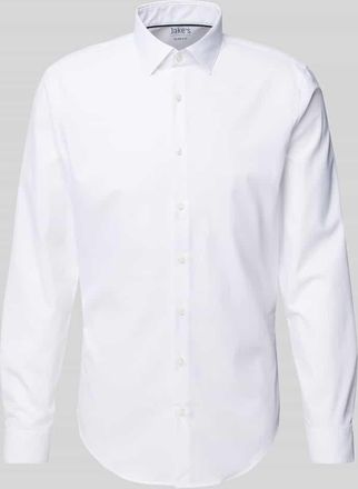Jake*s Slim Fit Business-Hemd mit Kentkragen