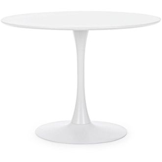Hellin Hellin - Table de salle &agrave; manger Table Bloom Blanche D100