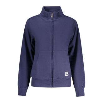 Laura Biagiotti Blu Baumwoll Damen Sweatshirt