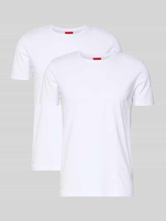 HUGO BOSS T-Shirt mit Logo-Print im 2er-Pack Modell HUGO-Round