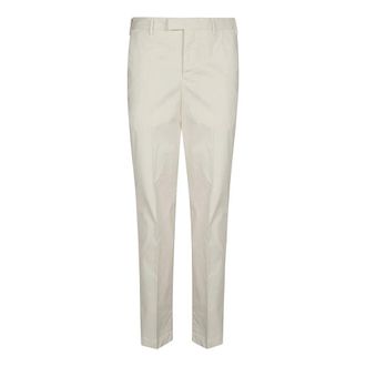 Pantaloni Torino Master FF Satin Stretch Hose - - Trousers - Herren - Wei&szlig; - L