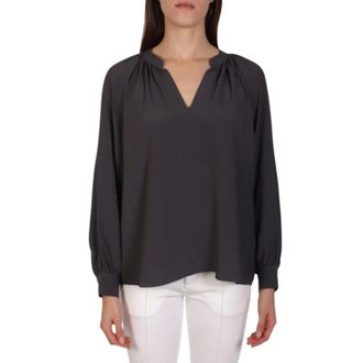 Marella Marella - Hauts - Femme - Blouses et Chemises - Gris - Taille: 42 FR