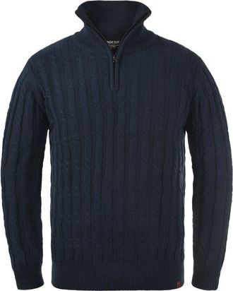 Indicode Troyer IDPaulo Strickpulli mit Stehkragen