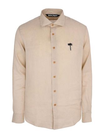 Palm Angels Hemd - Beige