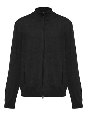 Emporio Armani Pullover mit Rei&szlig;verschluss - Schwarz
