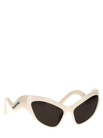 Balenciaga Unisex White Nylon Sunglasses