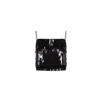 Self Portrait Top - - Tops - Damen - Schwarzk - M