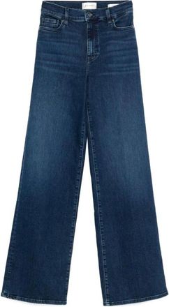 Frame Denim Femme, Jeans, Bleu, Taille: W29 Jean &Eacute;vas&eacute; Court
