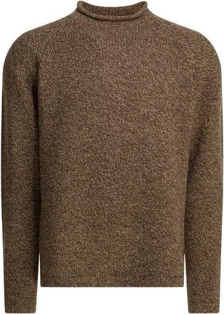 Nonnative Pull-over Hiker &agrave; col roul&eacute; - Homme - Pulls - Brun - Taille: XL