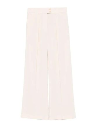 Patrizia Pepe Pantalons D&eacute;contract&eacute;s - Blanc