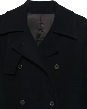 Paul Smith Double-Breasted Wool Coat - Navy
