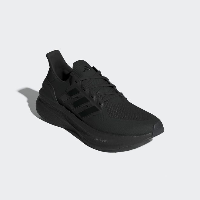 Laufschuh ADIDAS PERFORMANCE ULTRABOOST 5, Herren, Gr. 42,5, schwarz (core schwarz, core schwarz, core schwarz), Synthetik, Textil, Schuhe Laufschuh