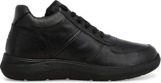 Melluso Bottines homme en cuir noir u55352z, Noir, 41 EU