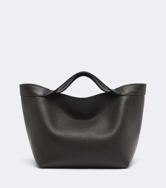 The Row Henkeltasche Kit Small aus Leder