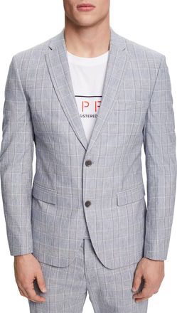 Esprit Collection Herren 023eo2g308 Blazer, 442/Light Blue 3, 102