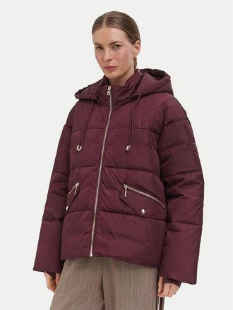 Liu Jo Winterjacke TF6006 TS62A Dunkelrot Regular Fit