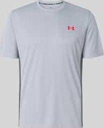 Under Armour Regular Fit Sport-T-Shirt mit Label-Print