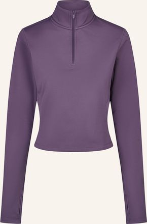 Fabletics Longsleeve Cold Weather Half-Zip lila