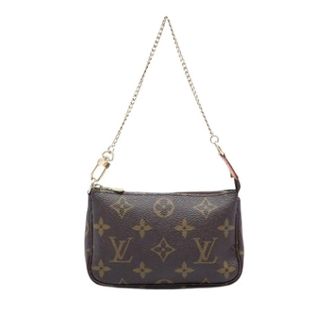Louis Vuitton Pre-owned Mini Pochette Accessoires - Femme - Pre-owned - Brun - Taille: ONE Size