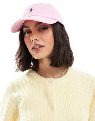 Polo Ralph Lauren Kappe in Rosa mit Logo
