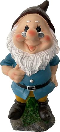 Decorspace Schneewittchen und die sieben Zwerge aus Polyresin Garten Zwerge für Blumenbeet H 44 cm (Dotto)