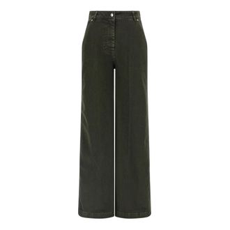 Nude Wide Leg Jeans - - Jeans - Damen - Schwarzk - XS
