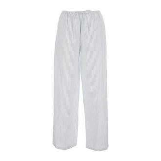 Dunst Femme, Pantalons, Blanc, Taille: 40 FR Stripe Drawstring Pantalons
