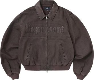 Represent Represent, Homme, Vestes, Brun, Taille: XL Giubbino
