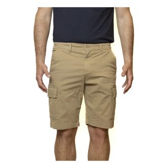 Censured Homme, Shorts, Brun, Taille: 2XL Bermuda Cargo en Gabardine