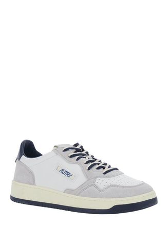 Autry Mens Low Top Sneakers Medalist Grey Suede Trainers