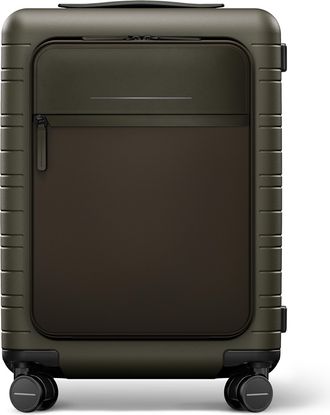 Horizn Studios M5 Essential in Dark Olive - Cabin Luggage - 55x40x23cm - 3.4kg - Lifetime Warranty