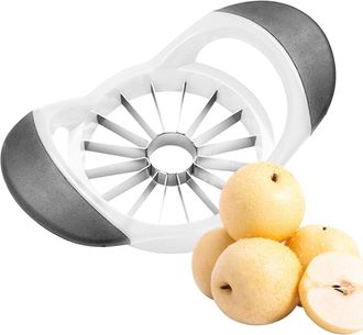 Generico Apfelschneider, Obstschneider, ApplesCorer-Werkzeug, 16 Scheiben, Obstschneider, robuster Obstschneider, Edelstahl, Apfelschneider