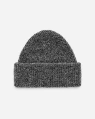 Arket Beanie Aus Alpakawolle Und Wolle -Grau