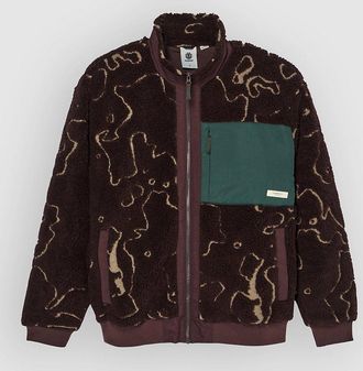 Element Oak Sherpa Jacke java lines