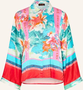 Miss Goodlife Miss Goodlife Hemdbluse Aus Satin gruen