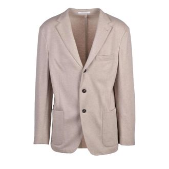 Eleventy Strickblazer - - Jackets - Herren - Beige - 3XL