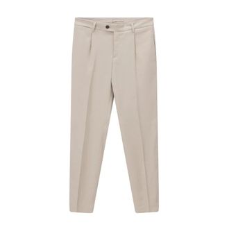 Profuomo Homme, Pantalons, Beige, Taille: M Pantalon Chino