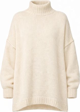 Worldclassca Oversizepullover Strickpullover Oversized mit Stehkragen