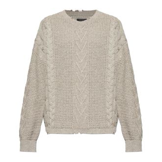 AllSaints Tenter Sweater - - Knitwear - Herren - Grau - XL