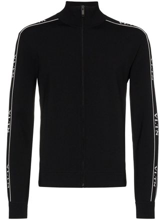 Valentino Garavani Sportjacke mit Logo-Print - Schwarz