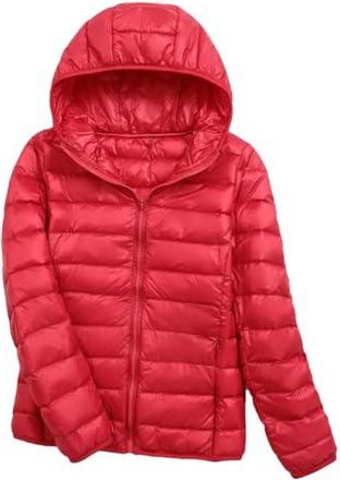 Generic Doudoune légère pour femme, doudoune pliable pour femme, doudoune légère doudoune dhiver zippée, doudoune doudoune en tissu portable pour la pêche en 