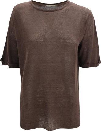 Be You Femme, Pulls, Brun, Taille: 38 FR Mvd15B6X05 Tricot ras du cou