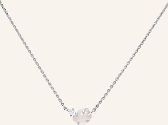 Vieri Vieri Kette Wolke Milchquarz Brillant silber