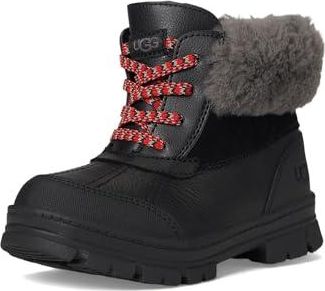 UGG Gar&ccedil;on Unisex Kinder Ashton Addie Bottes Classiques, Black, 27.5 EU