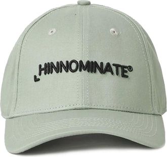 Hinnominate Hinnominate, unisex, Accessoires, Vert, Taille: ONE Size Casquette Visi&egrave;re en Coton Vert avec Logo