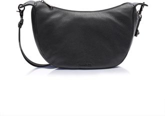 Mandarina Duck Damen Leder Hobo Mellow Leather, Schwarz